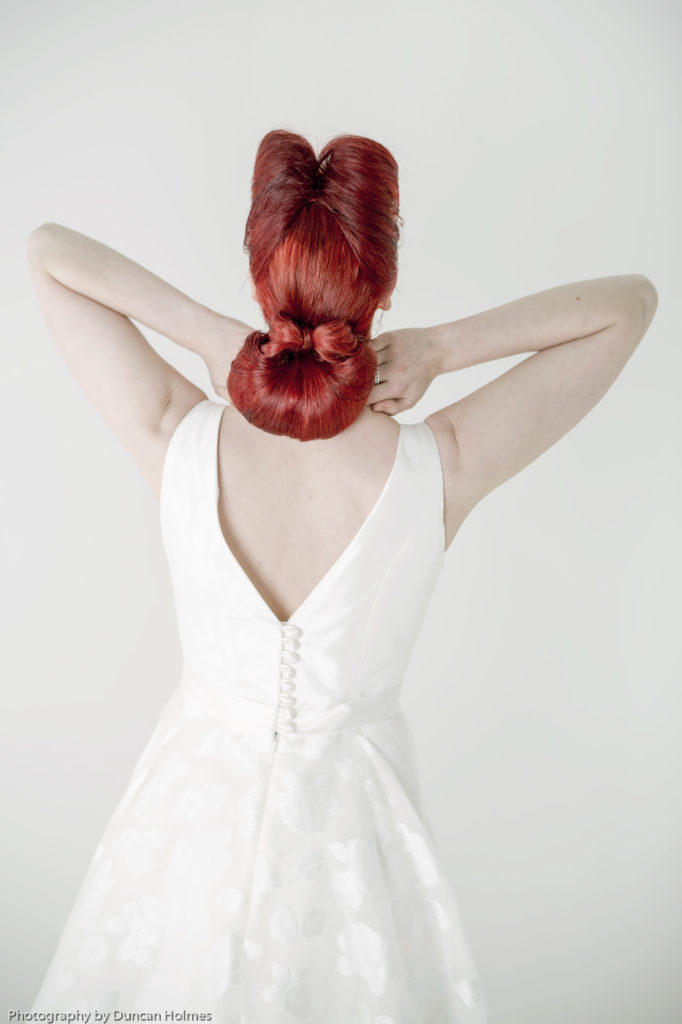 Devore Rose Dress - Freja Designer Dressmaking