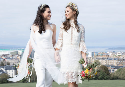 Same Sex Wedding - Freja Designer Dressmaking